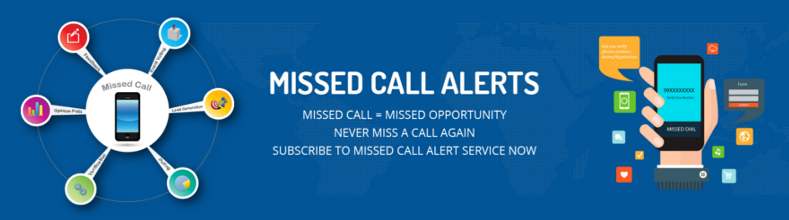 Miss call alert service providers in India | MissDial