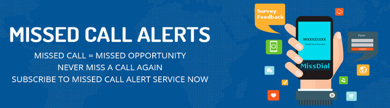 What is missed call service? | MissDial